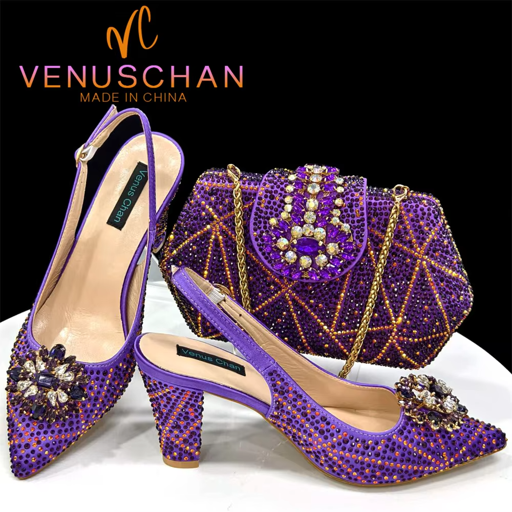 Venus Chan Nigerian Women Heel Party Ladies Italian Design Shoes And ...